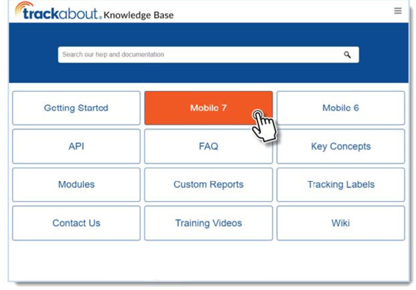 Introducing TrackAbout's New Knowledge Base