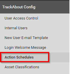 Feature Spotlight: Maintenance Action Schedules