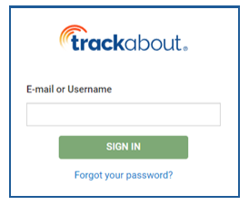 Important TrackAbout Login Changes