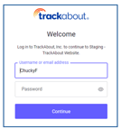 Important TrackAbout Login Changes