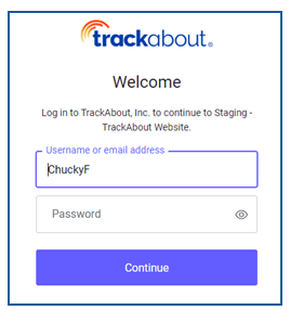 Important TrackAbout Login Changes