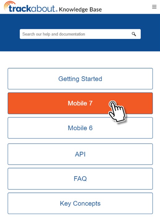 Introducing TrackAbout's New Knowledge Base